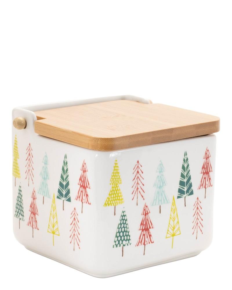 Departments - Box With Tree Pattern 5"